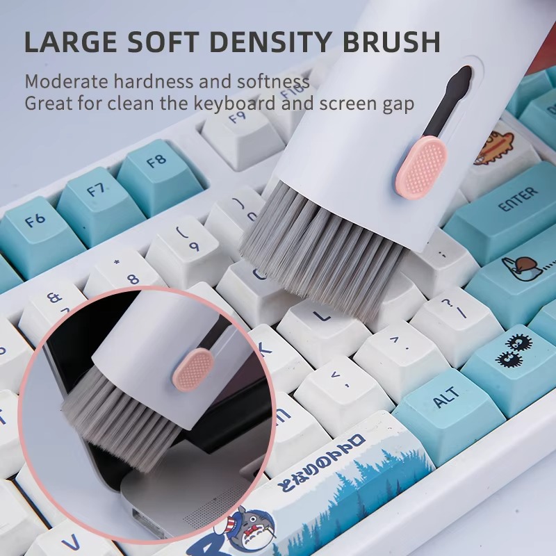 7 in 1 Computer Keyboard Cleaner Brush Kit Earphone Cleaning Pen ...